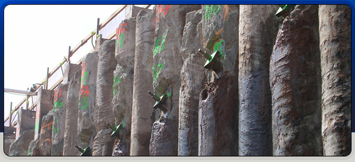 PROJECT METHODE: Secant Pile Walls and Tagent Pile Wall
