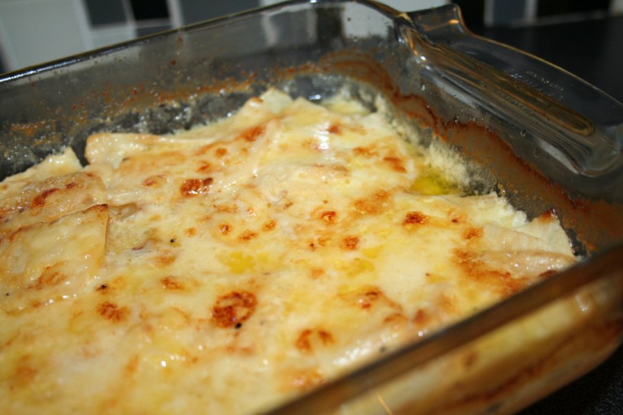 Min lavkarbomat: Fløtegratinert sellerirot