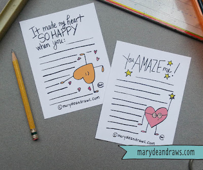 PRINTABLE Love & Encouragement Notes