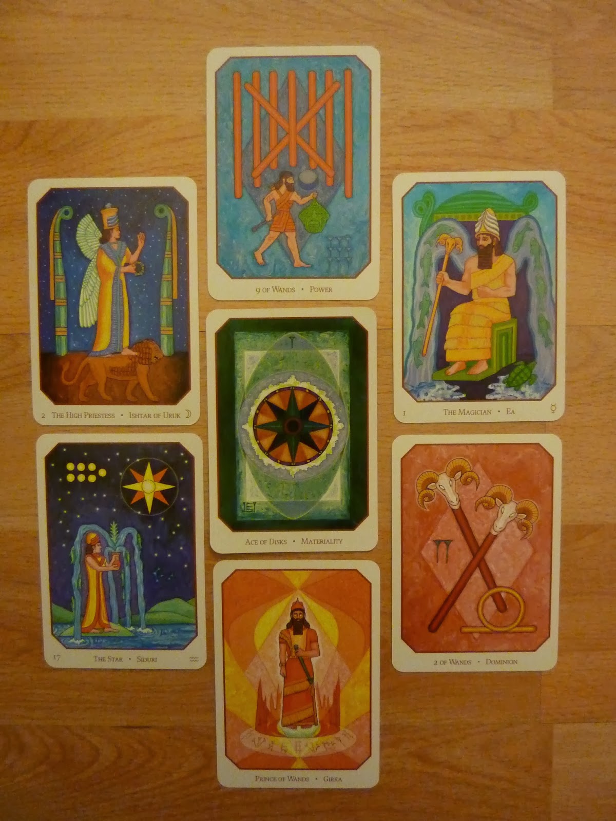 Rowan Tarot: Fate's Spin with the Babylonian Tarot
