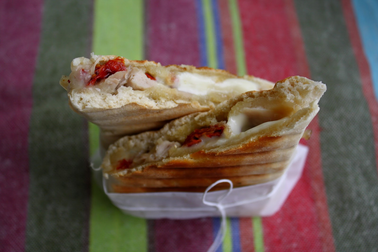 Kriket's cooking: Paninis au poulet rôti