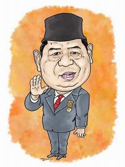 ayoe rame: SBY Presidential Caricatures