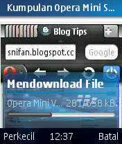 Blog Tips™: Kumpulan Opera Mini S60V2, Gratis Internet!
