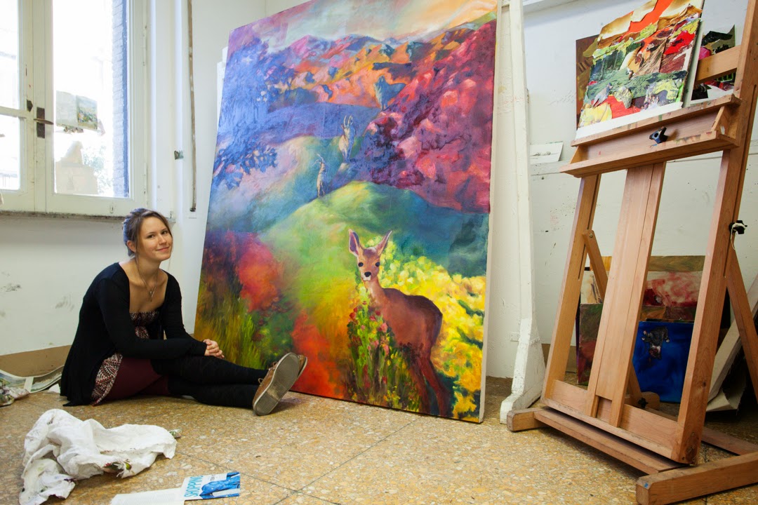 Art @ Temple University Rome: Professor Clink's Advanced Painting ...