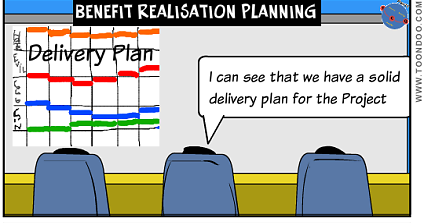 You plan the Project execution, do the same for Benefits Realisation