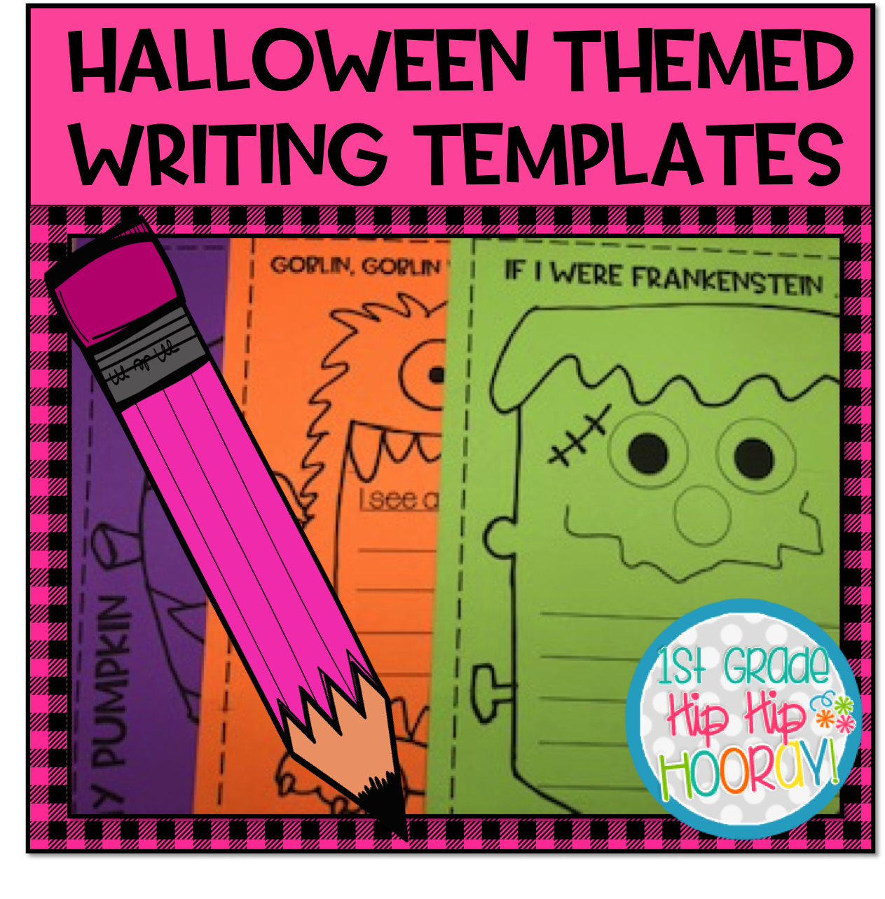 1st Grade Hip Hip Hooray Halloween Themed Writing Templates FREEBIE 1st Grade Hip Hip Hooray Halloween Themed Writing Templates FREEBIE