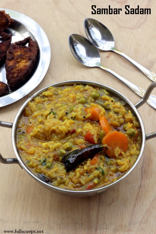 Sambar Sadam ~ Full Scoops - A food blog with easy,simple & tasty recipes!