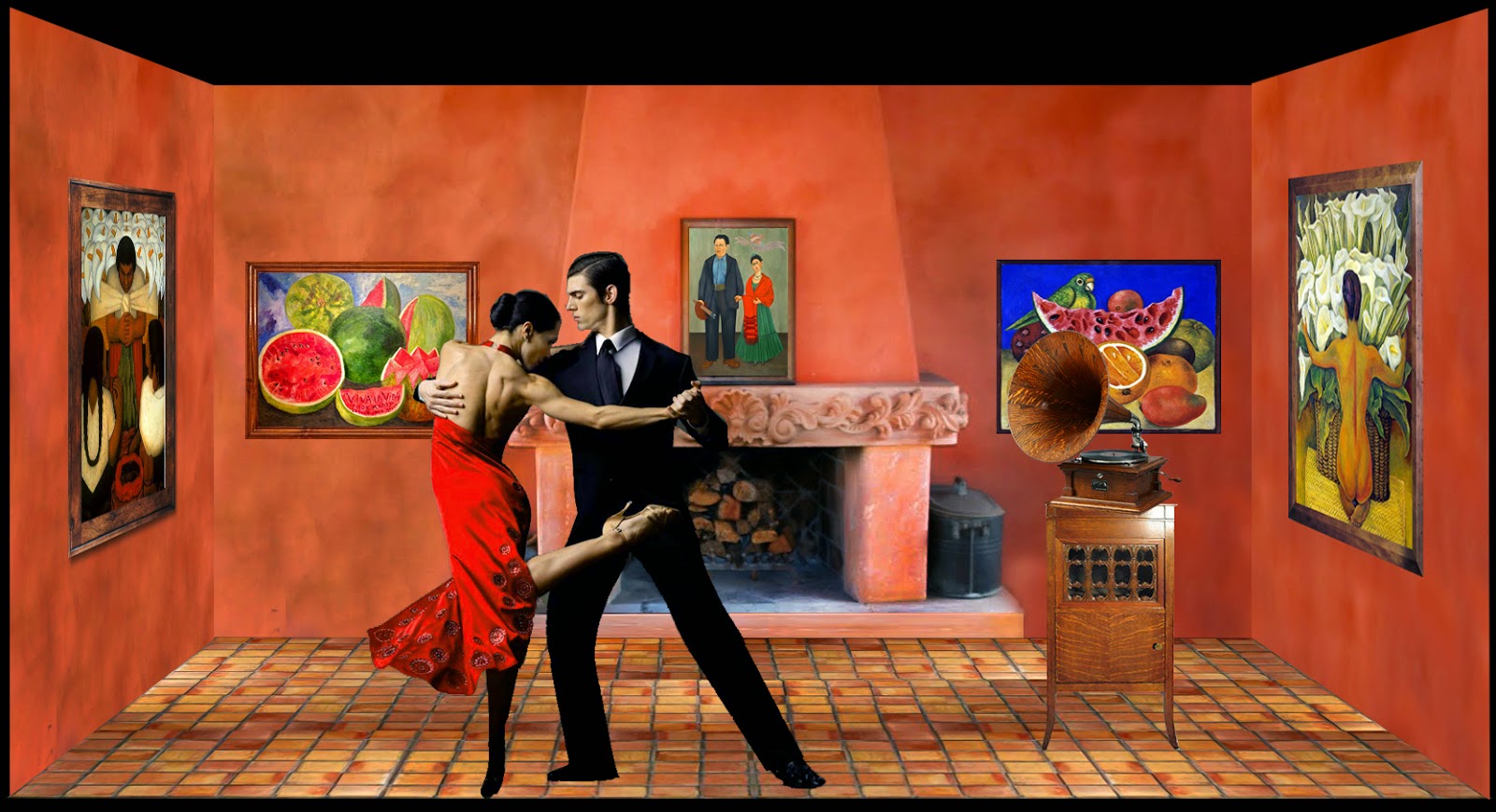 Frida, Pinche Vida: Post 5: Interesting Scenes of Frida's life