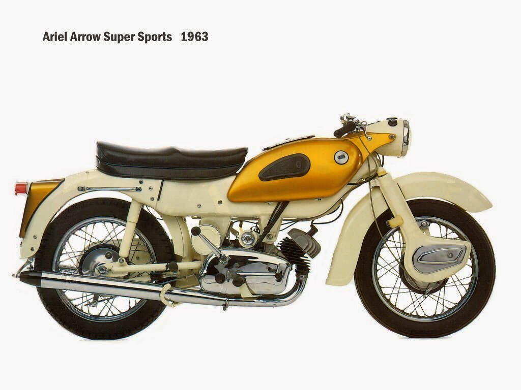 99garage | Cafe Racers Customs Passion Inspiration: Ariel Arrow Super ...