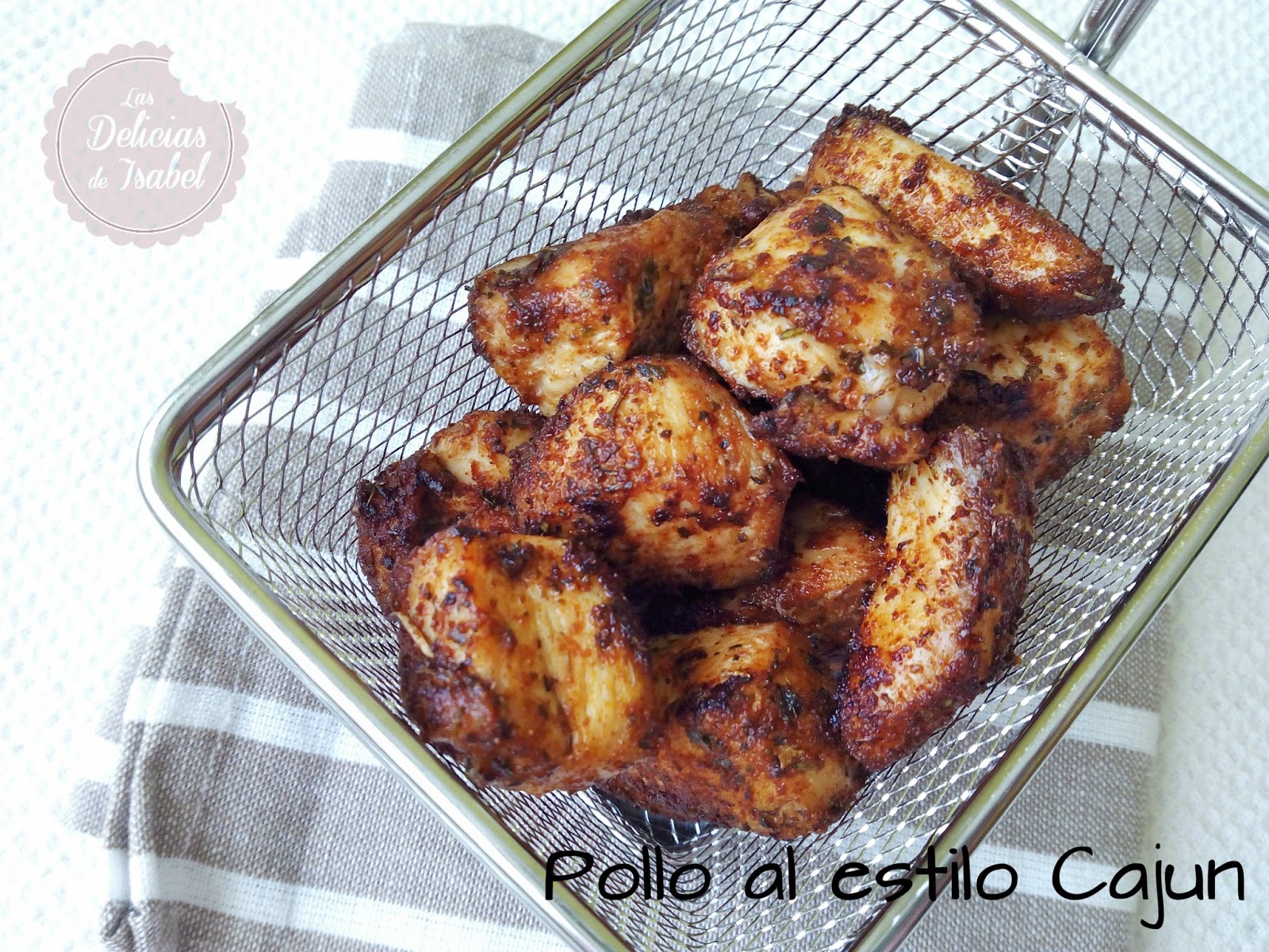 Pollo al estilo cajún | Las Delicias de Isabel