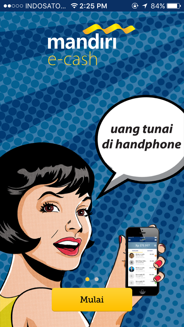 Pengalaman Menggunakan Layanan E-money Mandiri E-cash di Smartphone