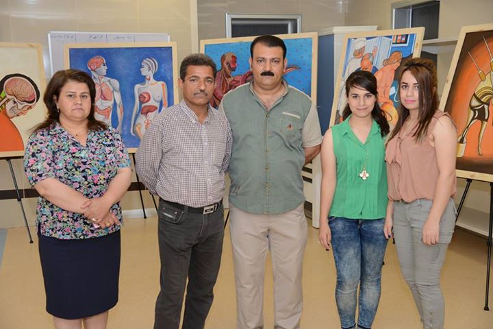 kurdistanart: Solo exhibition from Shar hospital By: Kurdish Artist ...