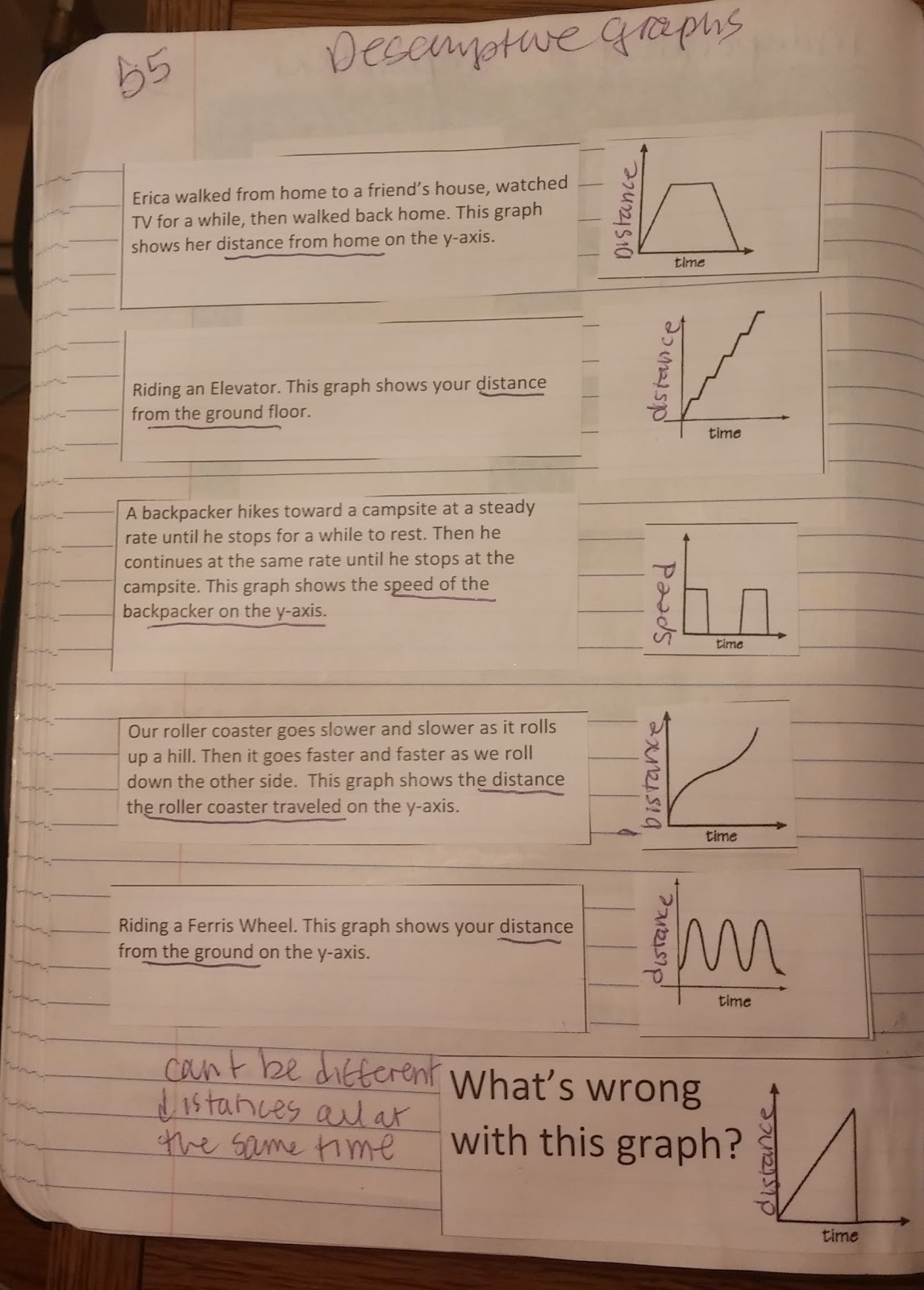 Beautiful Math: Descriptive Graphs