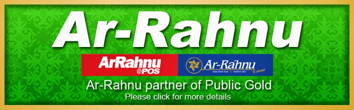 Pengedar Sah Emas Fizikal Public Gold: Ar Rahnu