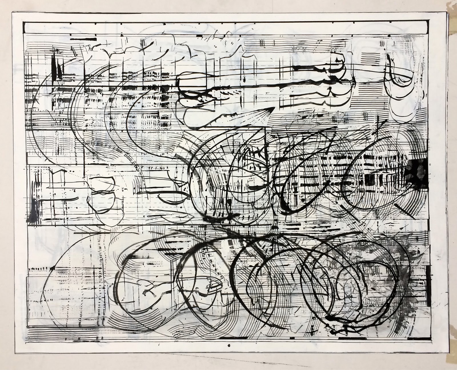 site Rappel: visual sound drawings