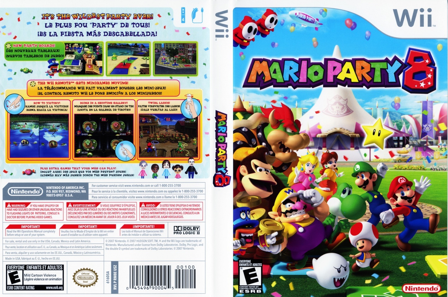 WiiBirth: Mario Party 8, 9 e Wii Party