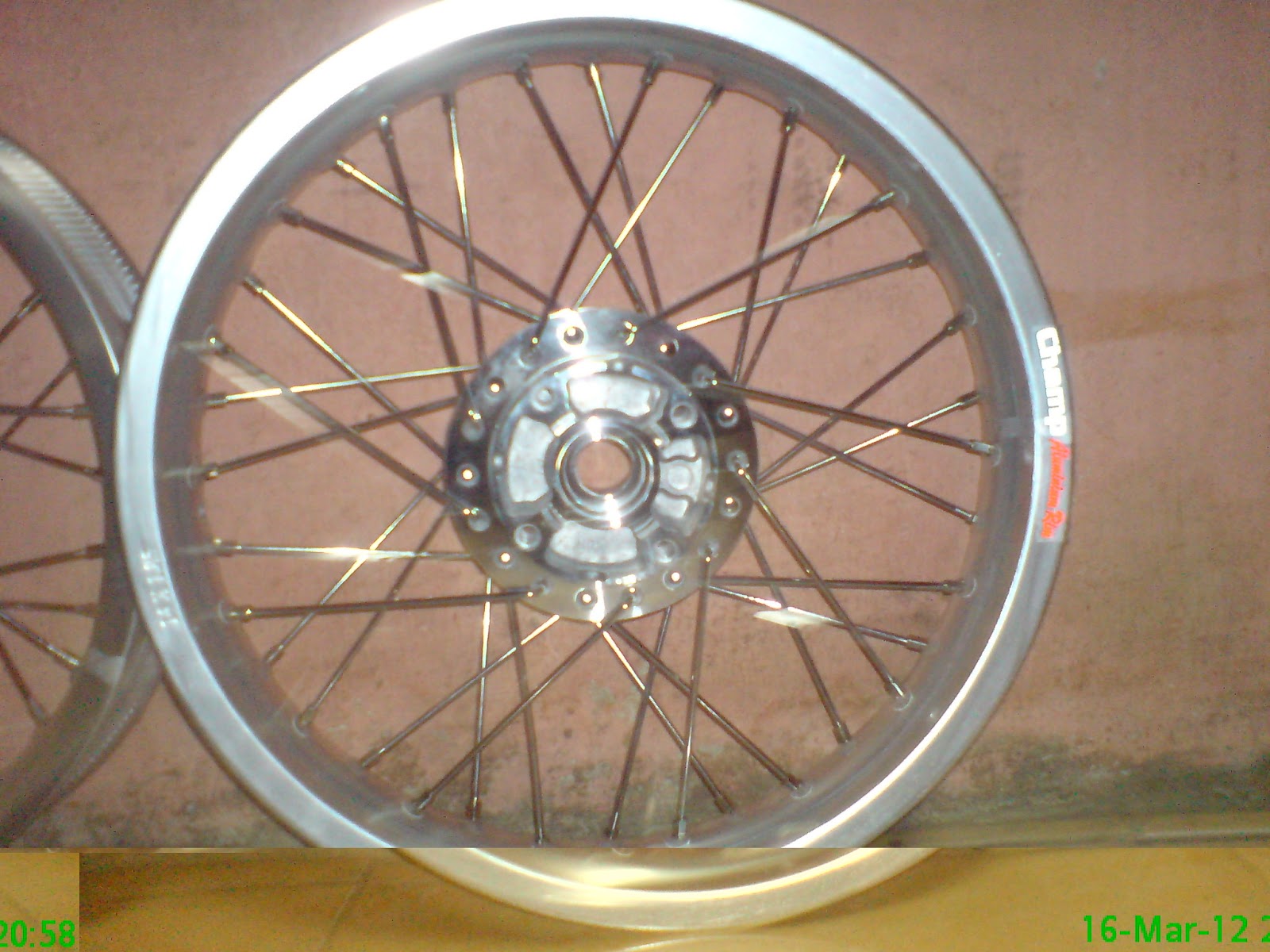 Velg Champ Silver Ring 14 buat Vario/Beat/Scoopy | Velg Motor Murah