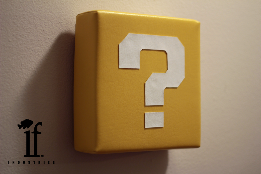 Super Mario Question Box Light Switch - if Industries
