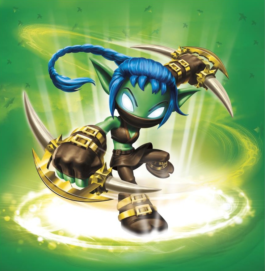 El Desván de Lu ♡: Skylanders Stealth elf