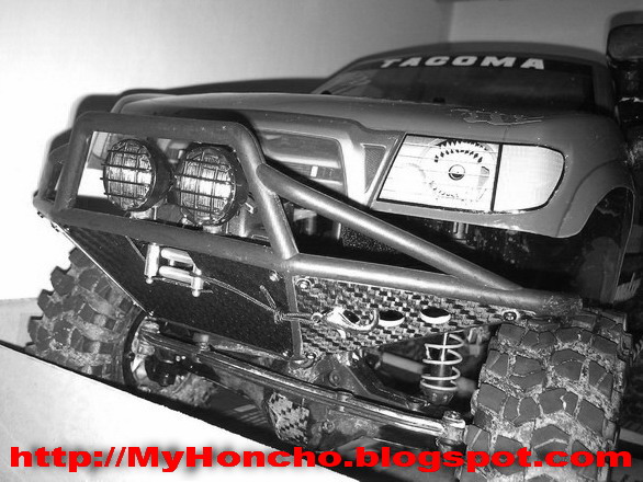 My Axial SCX 10 - Honcho - TR: Fixed up the 3Racing winch!