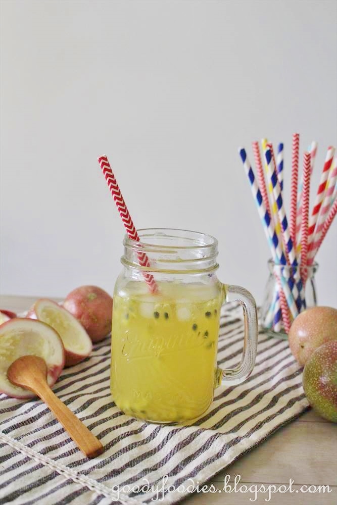 GoodyFoodies: Recipe: Healthy Honey Passion Drink