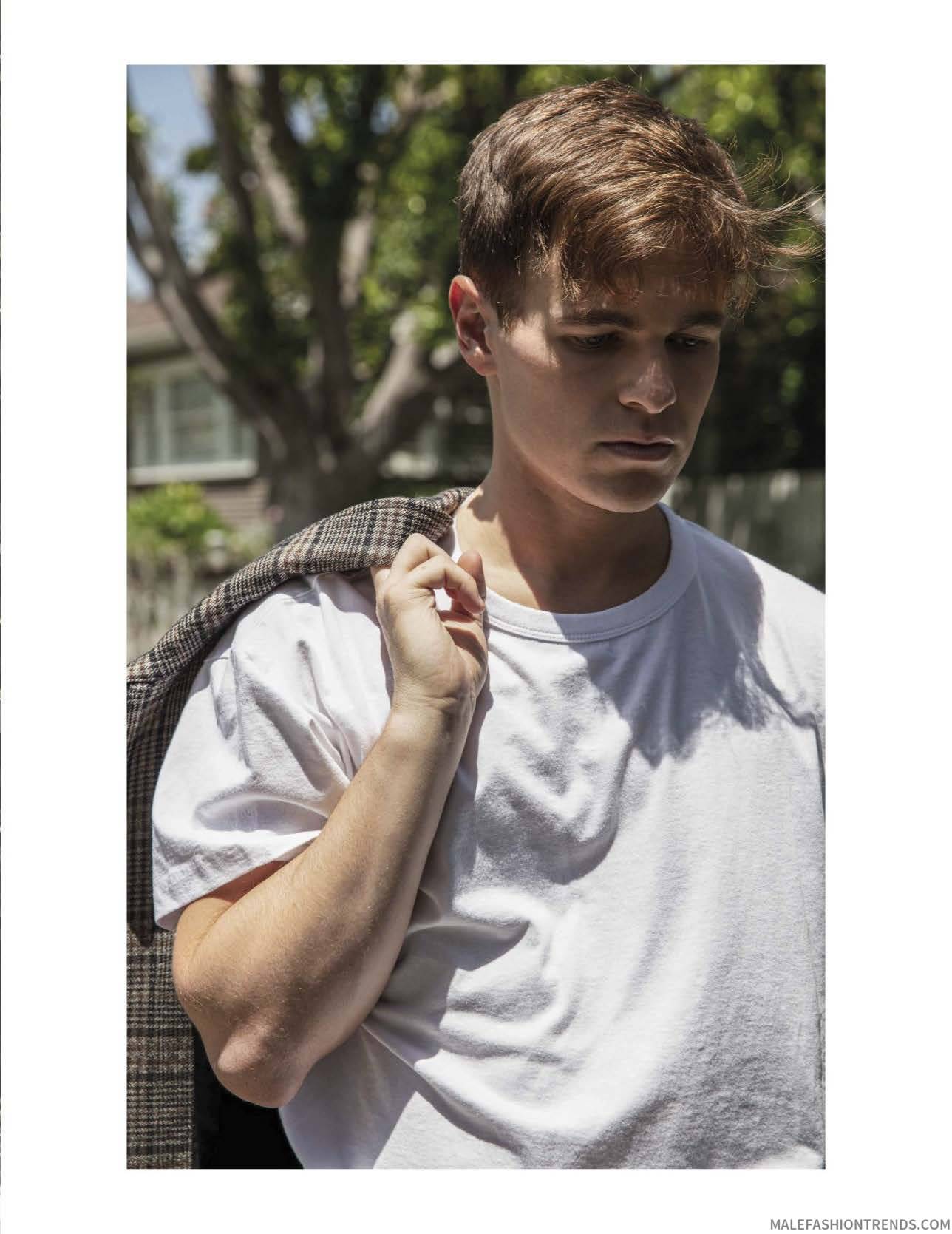 Graham Patrick Martin para DA MAN Magazine por Mitchell Nguyen McCormack