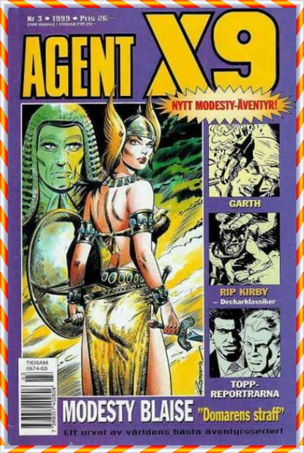 COVERS COMICS CAPAS DE GIBI -agent-x9-1997