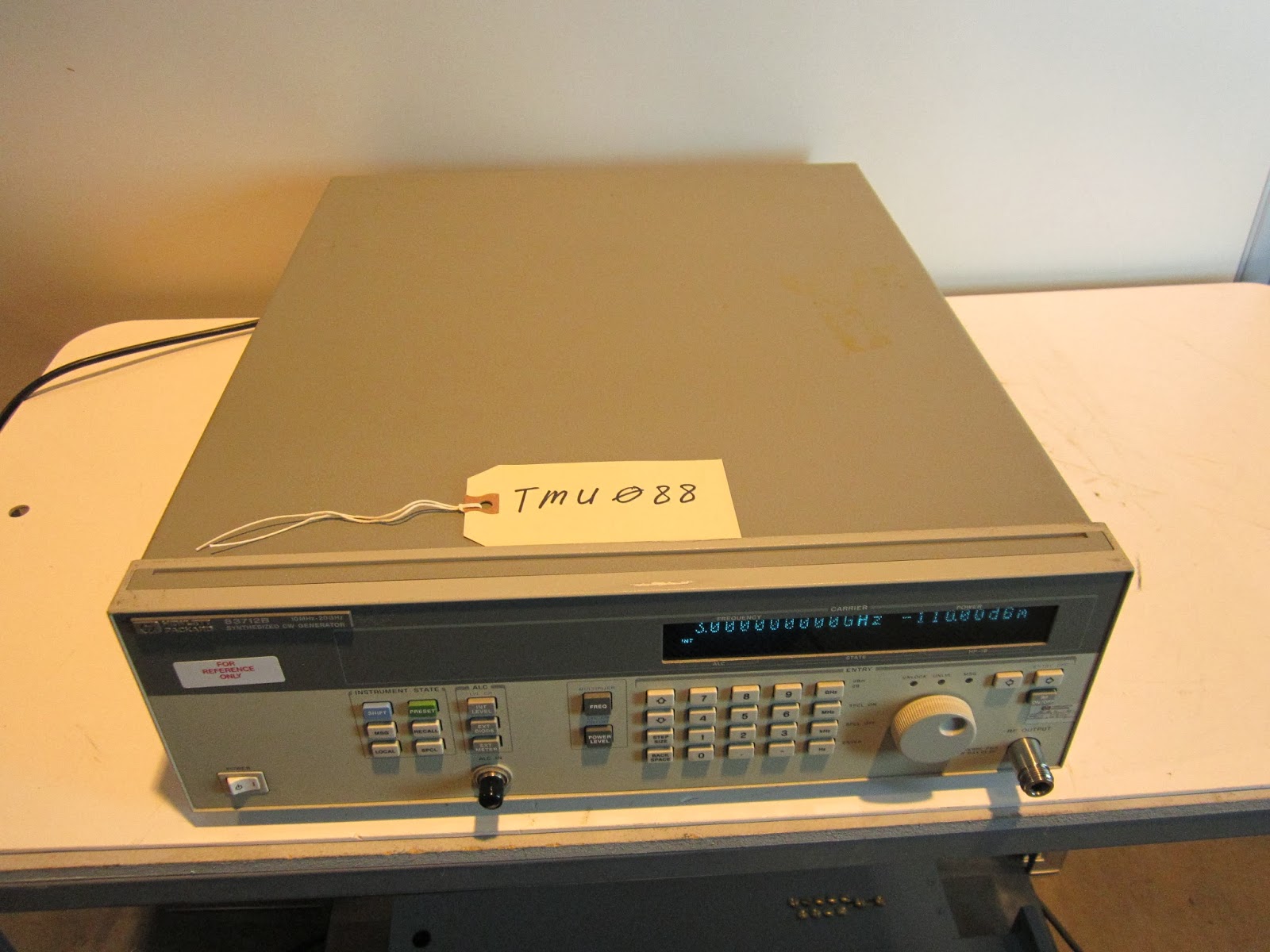 HP 83712B Synthesized CW Generator 10MHz to 20GHz (TMU088) - Panatron Inc.