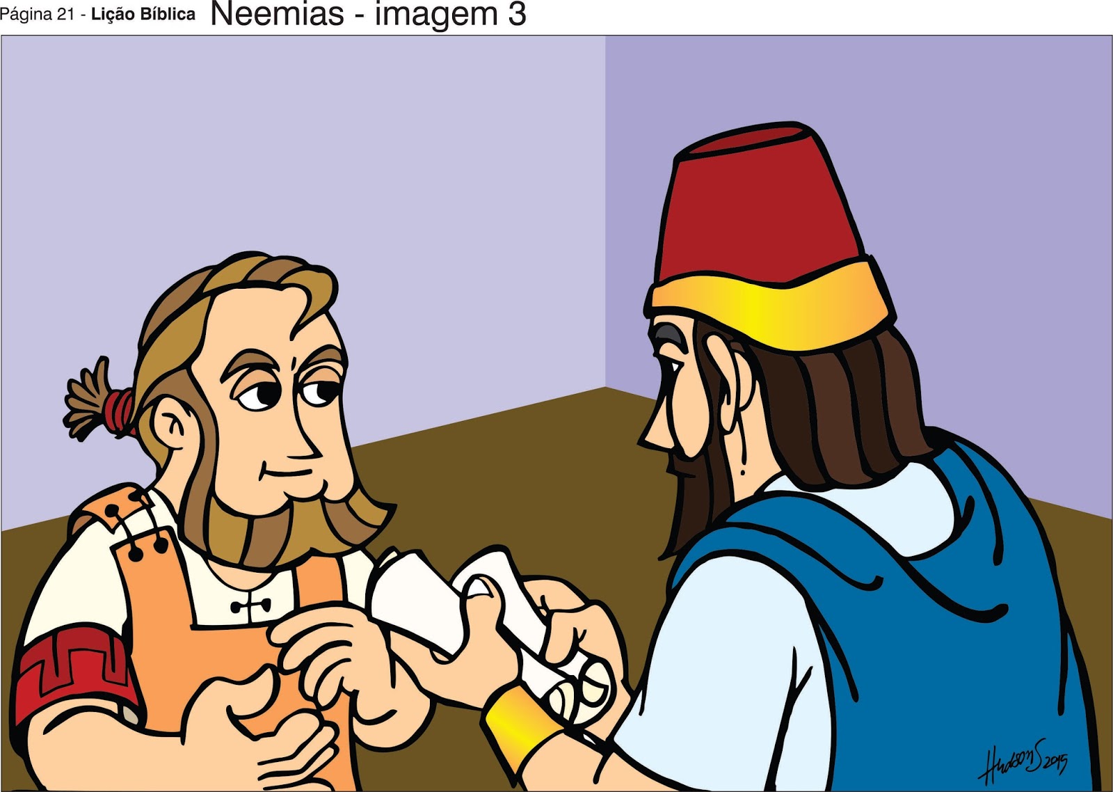 A água da vida Jesus: Lição Bíblica – Neemias e a reconstrução do muro ...