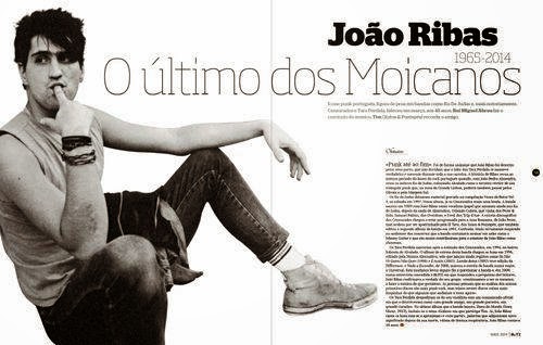 Billy-News: João Ribas "O Último Dos Moicanos" (revista Blitz)