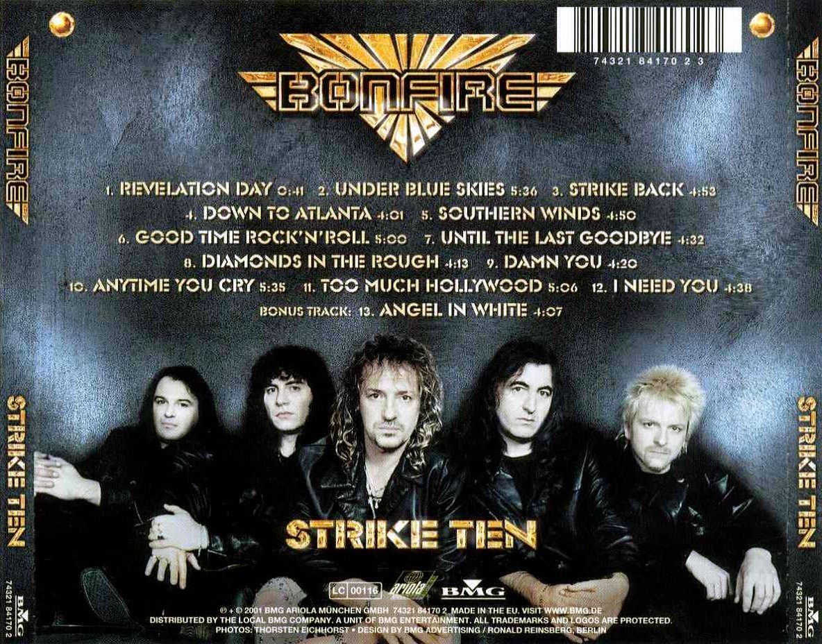 Bonfire - Strike Ten (2001) ~ mail-4-metal.blogspot
