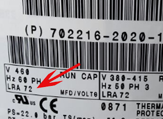 Lock Rotor Amps ~ BTEN AIRCOOL