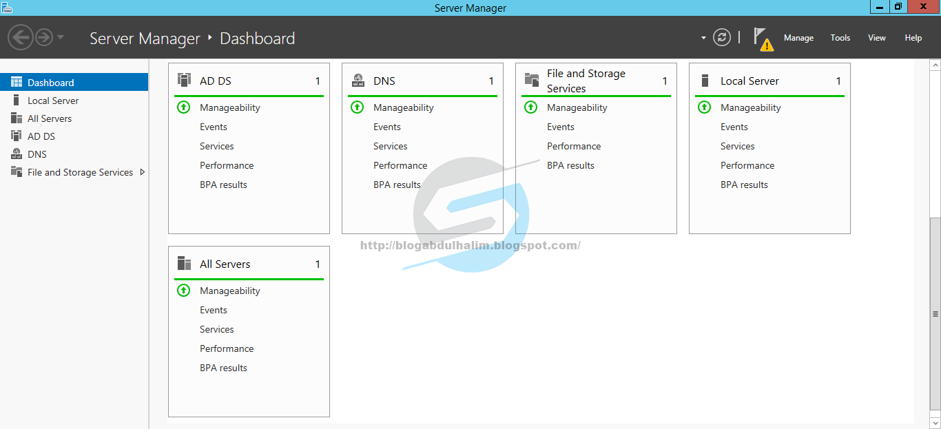 Konfigurasi Active Directory di Windows Server 2012 ~ Blog Abdul Halim