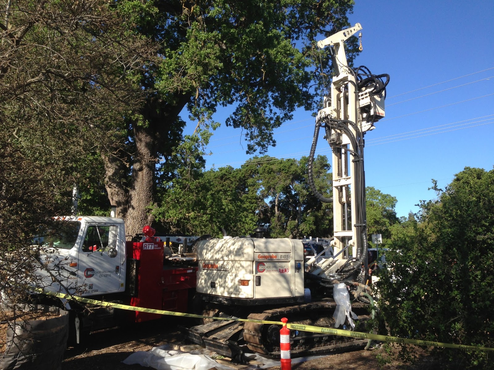 Stanford Golf Course Superintendent's Blog: Soil Sampling Work Behind ...