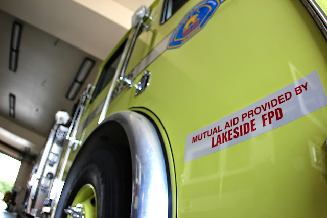 Lakeside Fire District: Lakeside Fire Receives an OES Engine Company