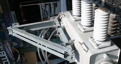 Bracket Listrik PLN dan Telkom : Trafo pln 1