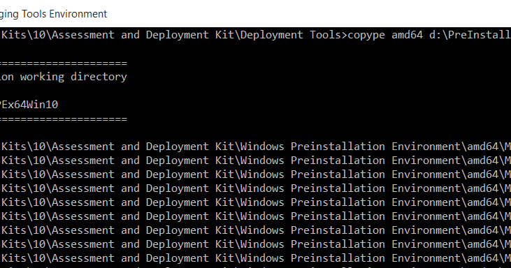 Animus Prime: Create Basic WinPE USB Drive - Windows 10