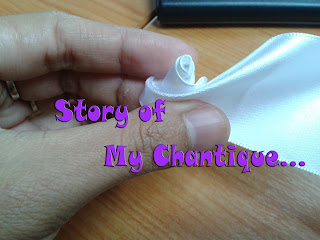 ~~Story of My Chantique~~: DIY- Cara Membuat Riben Ros (Rose Ribbon)