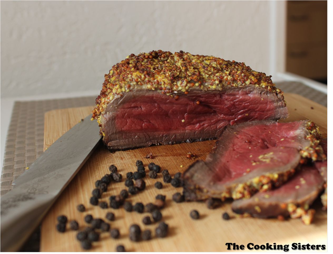 Filet de boeuf à la moutarde à l'ancienne