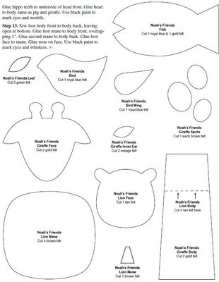 Broches y patrones de fieltro: Patrón Fieltro : VARIOS