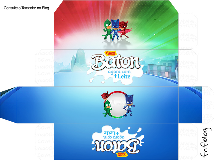 PJ Masks: Free Printable Boxes. - Oh My Fiesta! in english