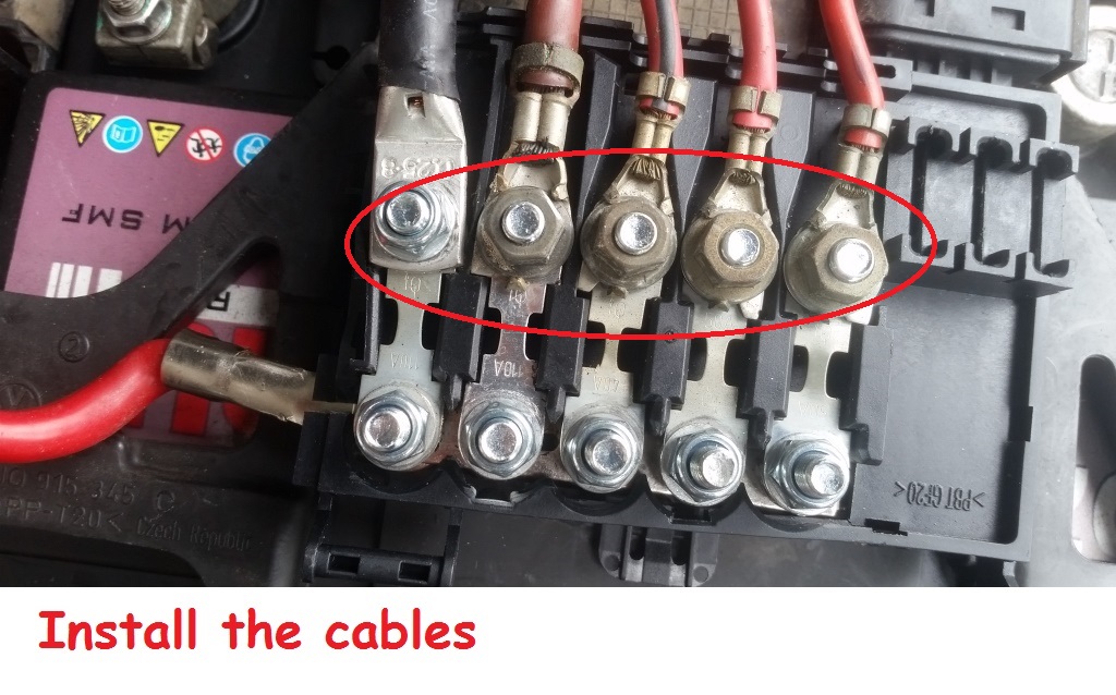 DIY 1.8T 20VT VAG: Melted Fuse Box possible fix