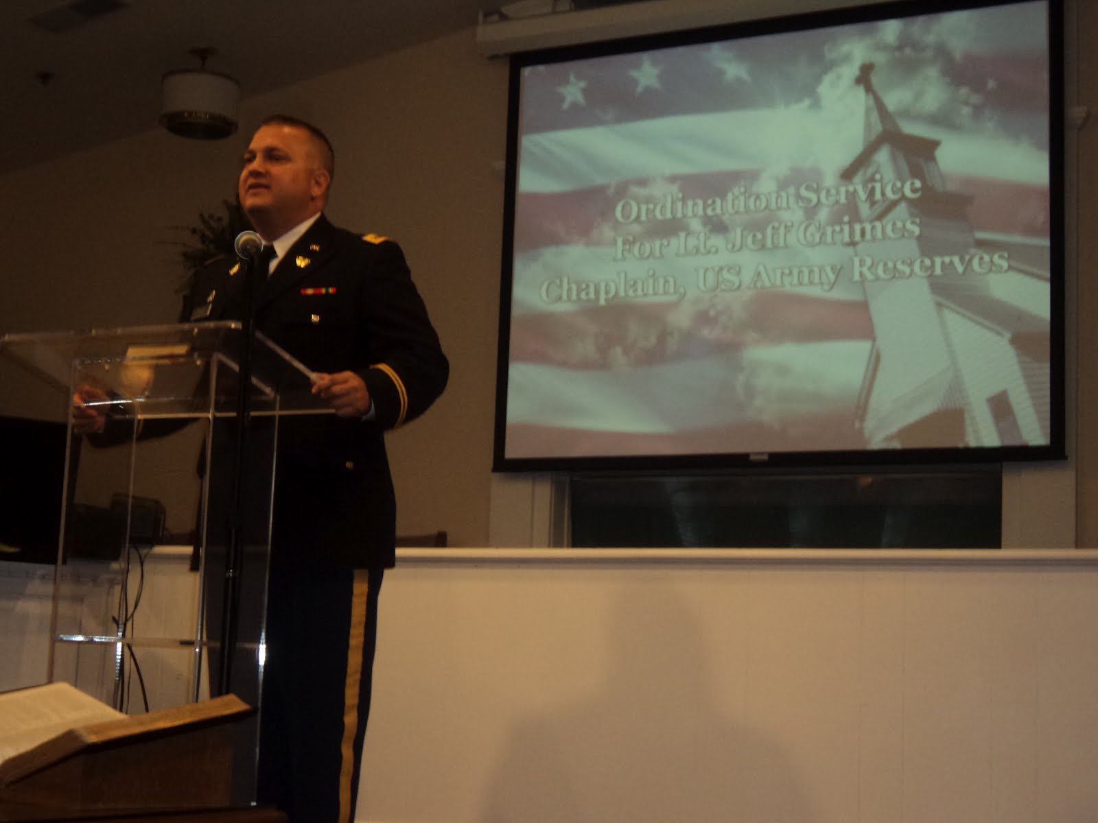 Chaplain Candidate Jeff