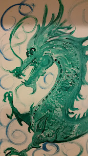 Jade Dragon Painting No.30