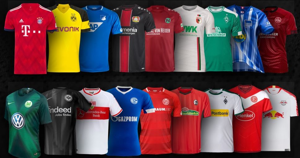 Adidas Has Just One Team Left in the Bundesliga - 2018-19 Bundesliga ...