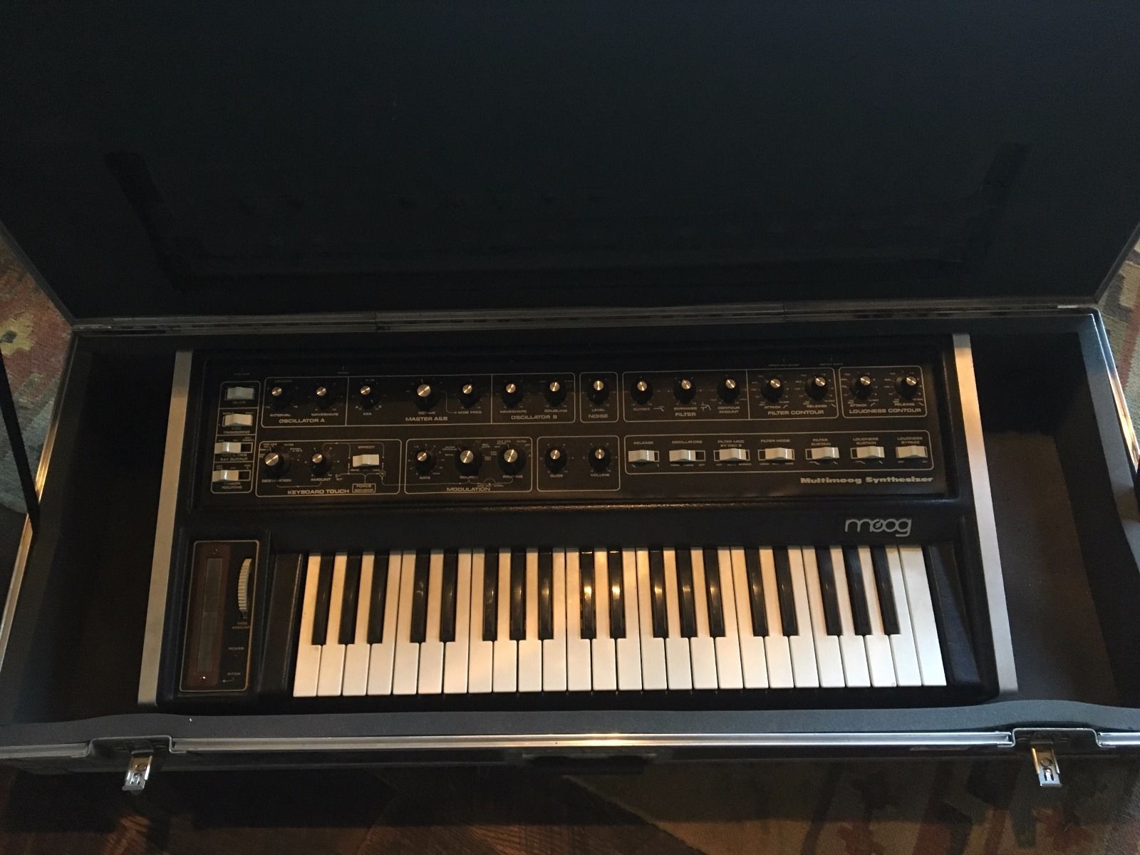 Matrixsynth Moog Multimoog Keyboard Synthesizer