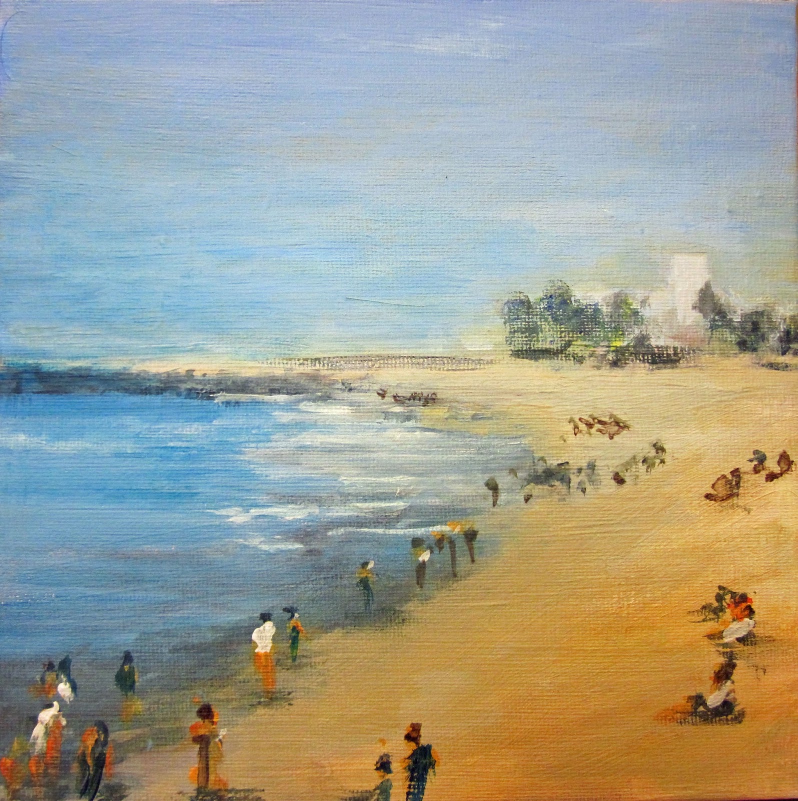 The Painting Life: Paint a Beach Scene to Cool Off