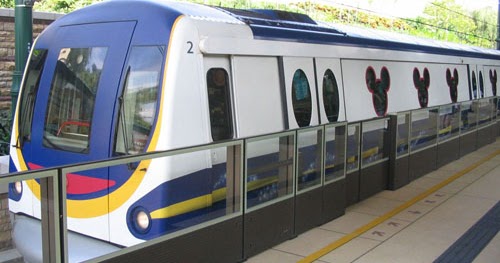 Hong Kong MTR: MTR Disneyland Resort Line “Mickey Theme”