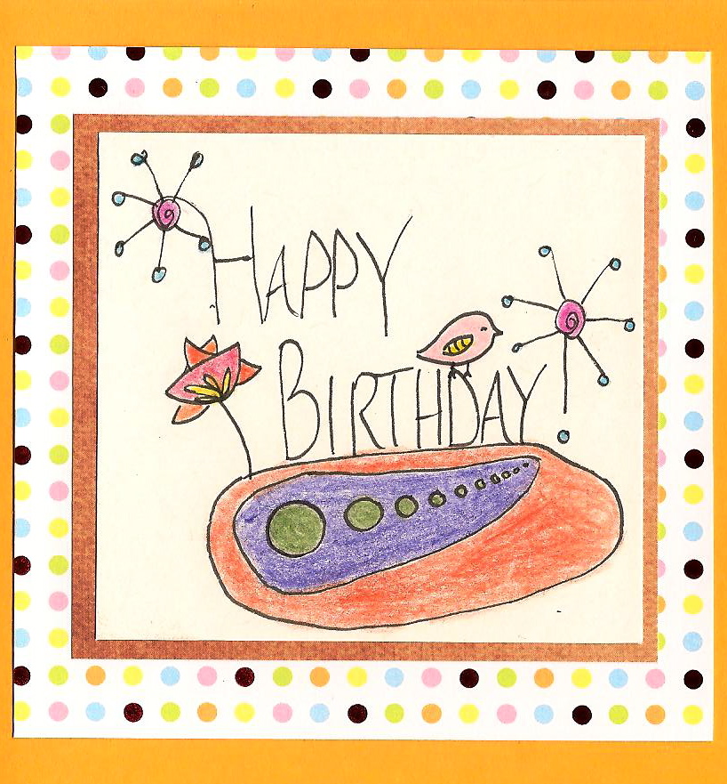 Debbie Dots Greeting Card Blog: Summer solstice birthday