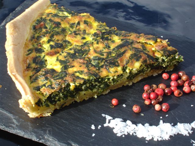 Kochbuch für Max und Moritz: Quiche mit Spinat und Ricotta